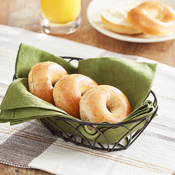 Original Bagel Frozen New York Style Pre-Sliced Whole Wheat Mini Bagel ...