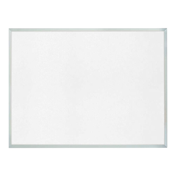 United Visual Products 24" x 18" Dry Erase Whiteboard with Satin ...