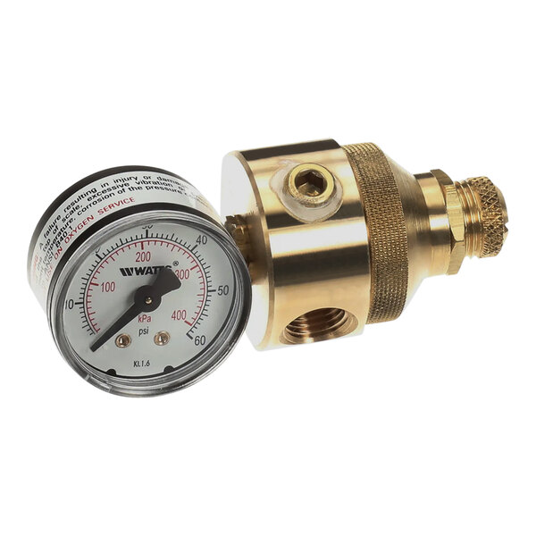 Pitco 112-000002-001 Pressure Regulator with Gauge for SSPE14 Series