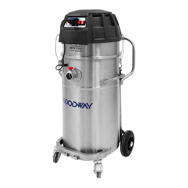 Goodway Technologies 26 Gallon Twin-Motor Pump-Out Wet Vacuum with HEPA ...
