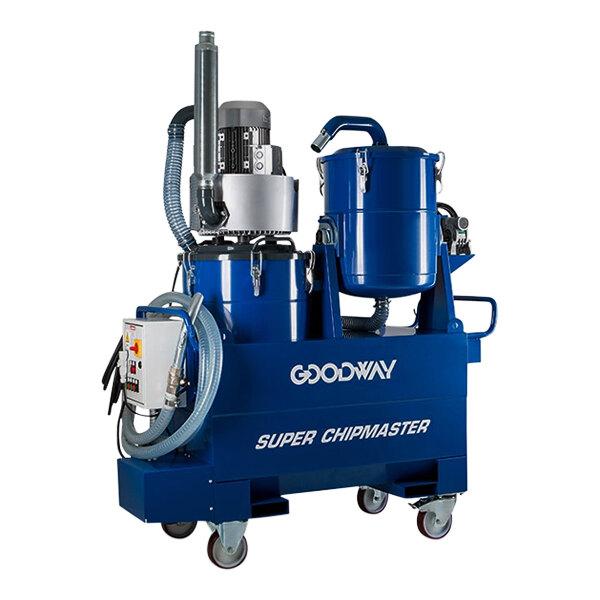 Goodway Technologies ChipMaster Tilt Heavy-Duty Chip / Coolant Recovery ...