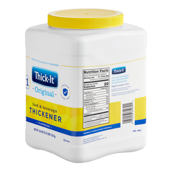 Thick-It Original Food and Beverage Thickener 36 oz. - 6/Case