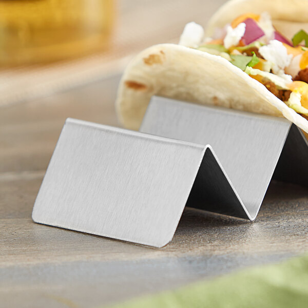 American Metalcraft MTSH5 Mini Taco Holder with Four or Five ...
