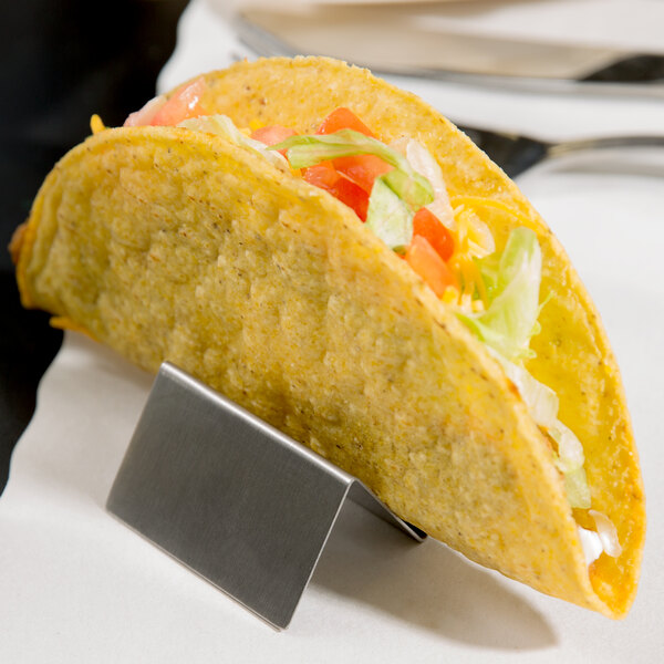 American Metalcraft MTSH1 Mini Taco Holder with One or Two Compartments ...