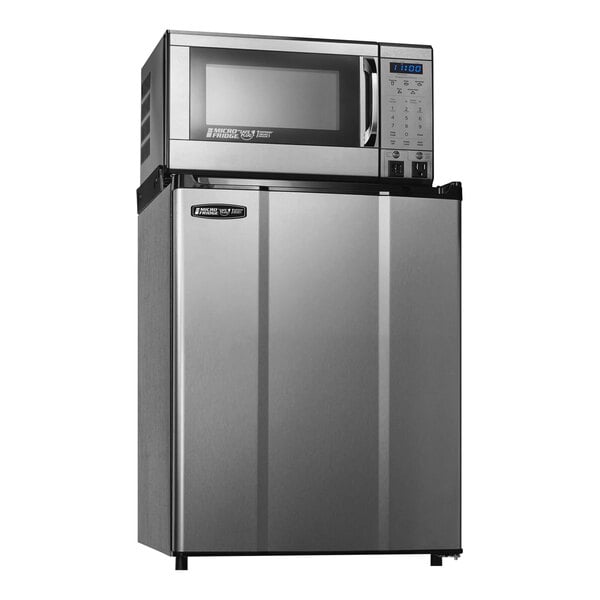 Danby 2.3MF4-7B1S MicroFridge 2.3 Cu. Ft. Stainless Steel Solid Reach ...