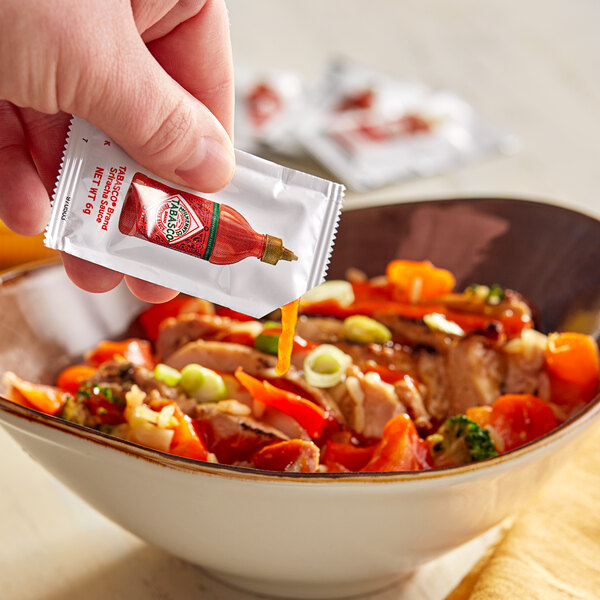 Tabasco Hot Sauce Packets | Tabasco Original Hot Sauce Packets – KAAQK