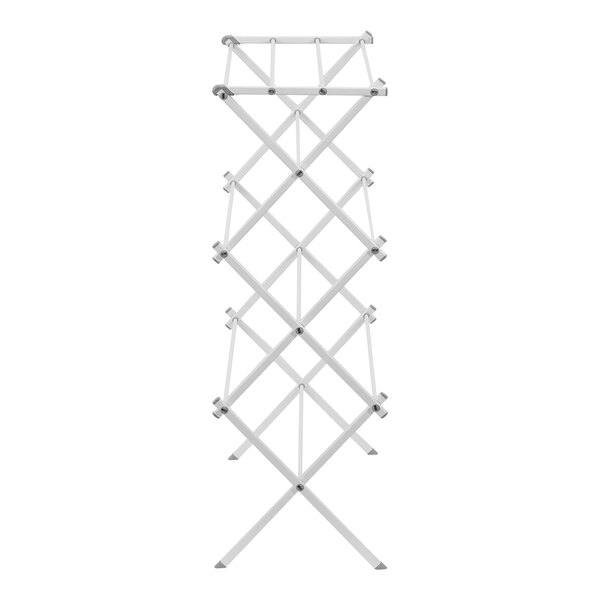 Household Essentials White Indoor Metal Drying Rack HH5119-1