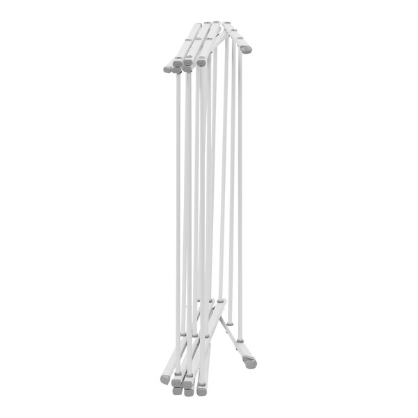 Household Essentials White Indoor Metal Drying Rack HH5119-1