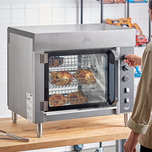 Vollrath RO4-208240-8 Electric Countertop Rotisserie Oven with 4 ...