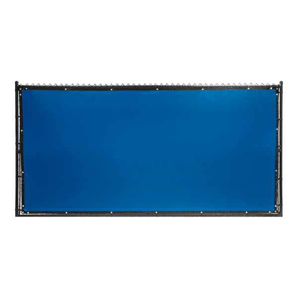 FenceScreen 400 Series 6' x 50' Royal Blue Solid PVC Privacy Fence ...