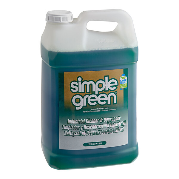 Simple Green 2710000213225 2.5 Gallon Sassafras Scented Concentrated Industrial Cleaner and ...