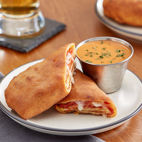 Pizzeria Uno Personal Pepperoni Calzone 6 oz. - 8/Case
