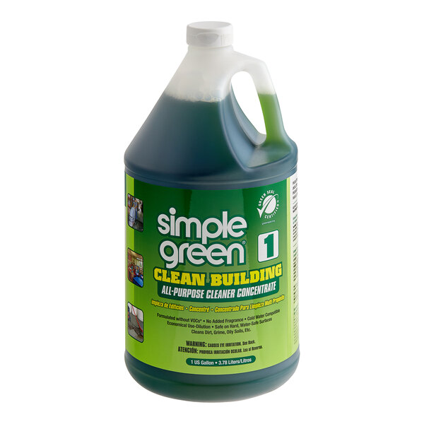 Simple Green Clean Building 1210000211001 1 Gallon Concentrated All ...