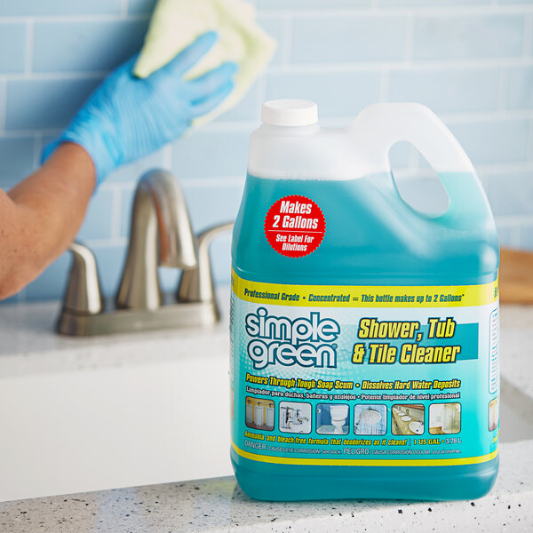 Simple Green 1710000402128 1 Gallon Concentrated Shower, Tub, and Tile ...