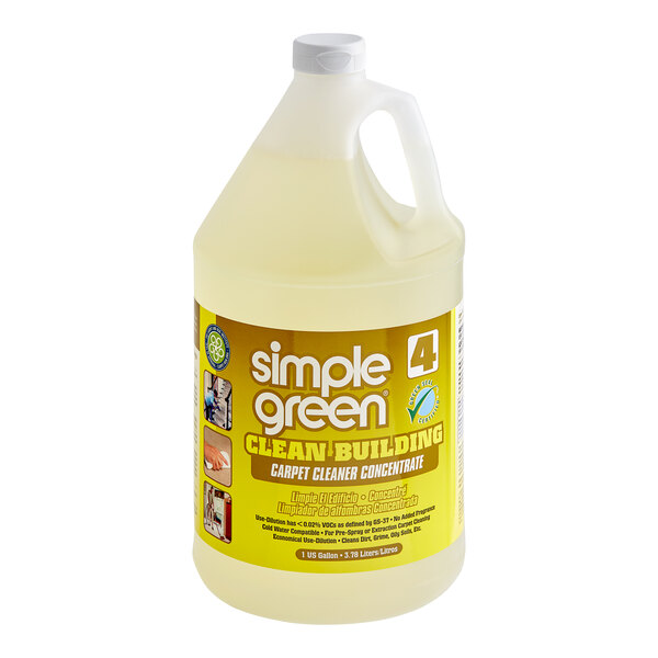 Simple Green Clean Building 1210000211201 1 Gallon Concentrated Carpet ...