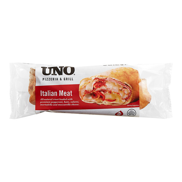 Pizzeria Uno Personal Italian Meat Calzone 6 oz. - 8/Case