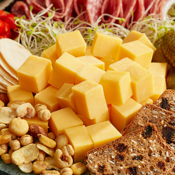 Tillamook Sharp Yellow Cheddar Cheese Block 5 lb. - 2/Case