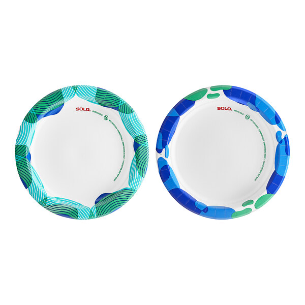 Solo Bold Hold™ 8 1/2" Heavy Weight Assorted Ripples / Sea Glass Paper ...