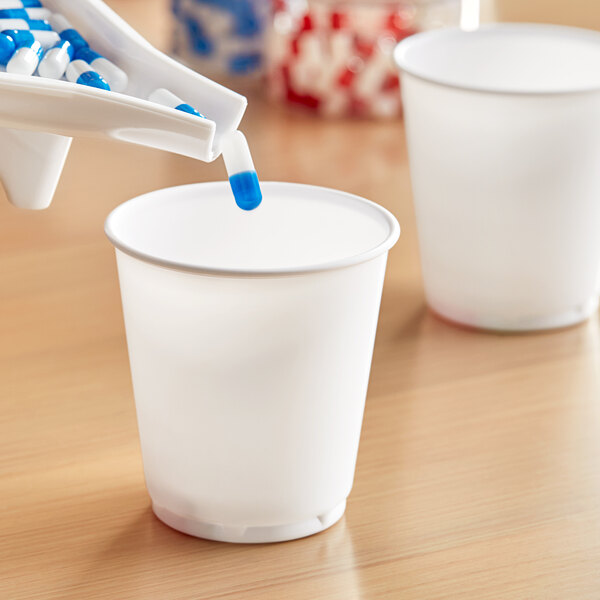 Solo 3 oz. White Plastic Refill Cup - 150/Pack