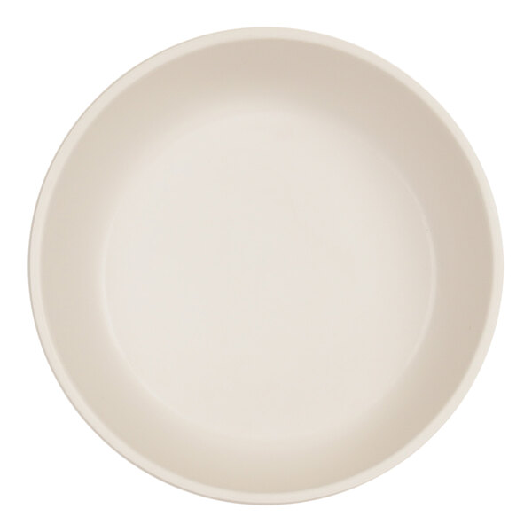 Cal-Mil Oslo 30 oz. Ivory Round Melamine Bowl
