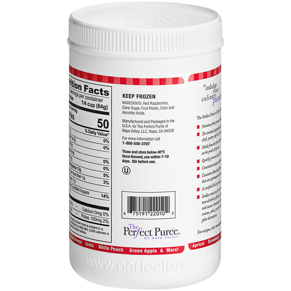 Perfect Puree Red Raspberry Puree 30 oz.