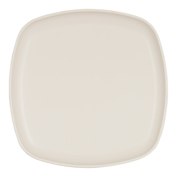 Cal-Mil Oslo 10" Ivory Square Melamine Plate