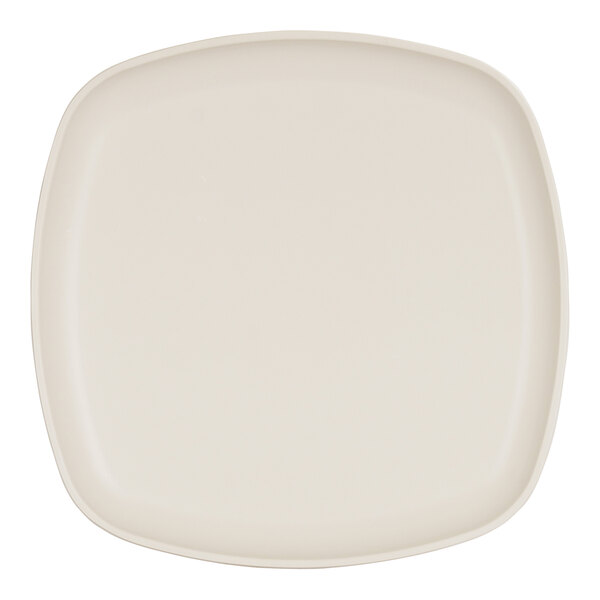 Cal-Mil Oslo 8" Ivory Square Melamine Plate