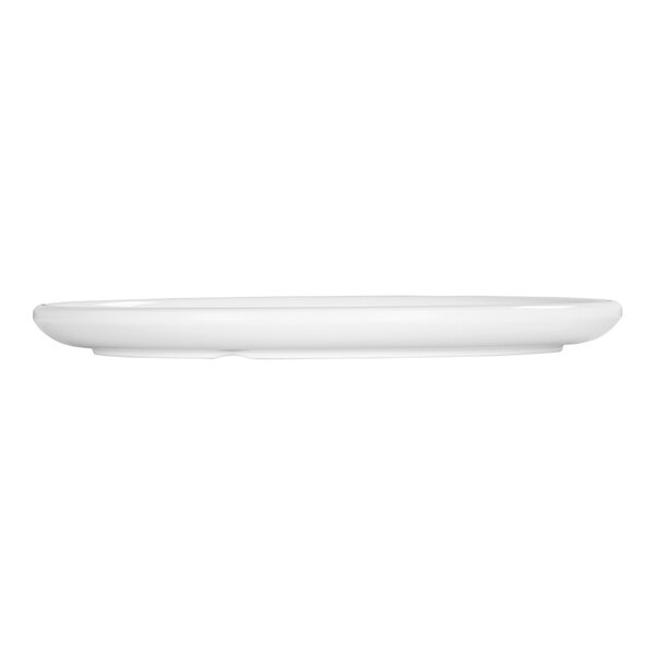 Cal-Mil Rolled Rim 11" White Melamine Plate