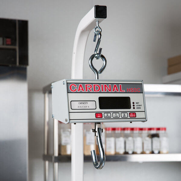 Cardinal Detecto HSDC-20 20 lb. Digital Hanging Scale, Legal for Trade