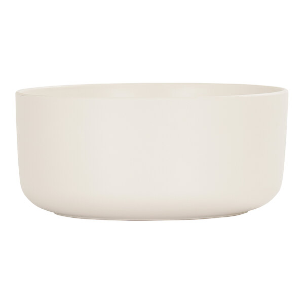 Cal-Mil Oslo 142 oz. Ivory Round Melamine Serving Bowl