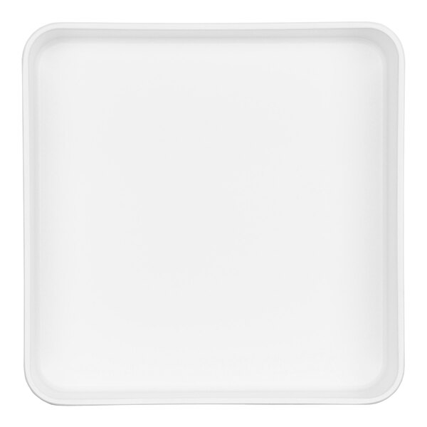 Cal-Mil Hudson 120 oz. White Square Melamine Bowl