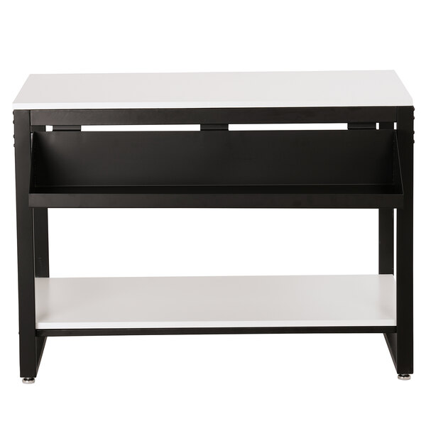 Cal-Mil 42" x 24" x 30" White Nesting Merchandising Table