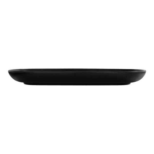 Cal-Mil Oslo 6" Black Square Melamine Plate