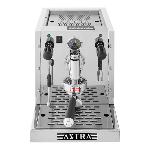 Astra Gourmet GA-021-WH Automatic White Espresso Machine - 220V