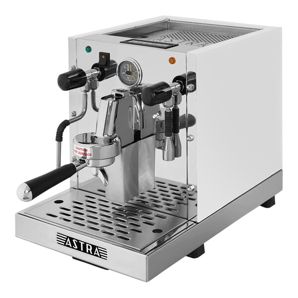 Astra Gourmet GA-021-1-WH Automatic White Espresso Machine - 110V