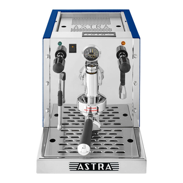 Astra Gourmet GA-021-BL Automatic Blue Espresso Machine - 220V