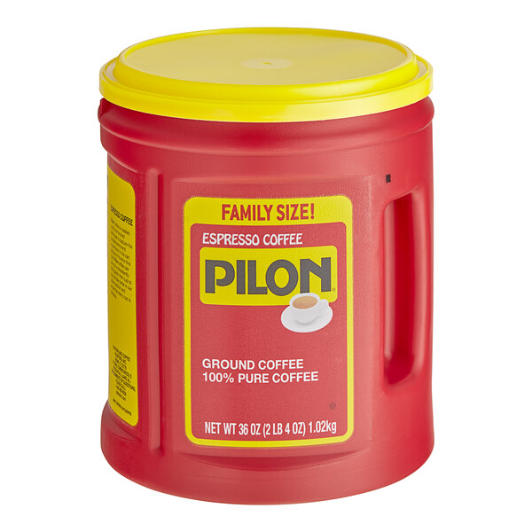 Pilon Espresso Ground Coffee Can 36 oz.