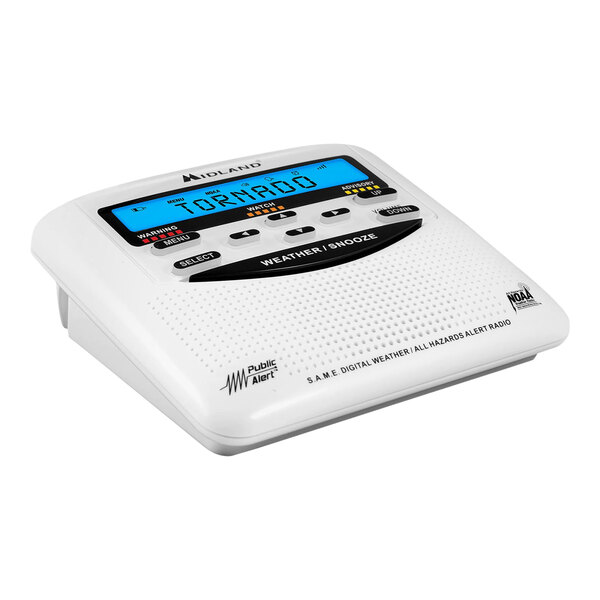 Midland NOAA Weather Alert Radio with S.A.M.E Localized Programming WR120