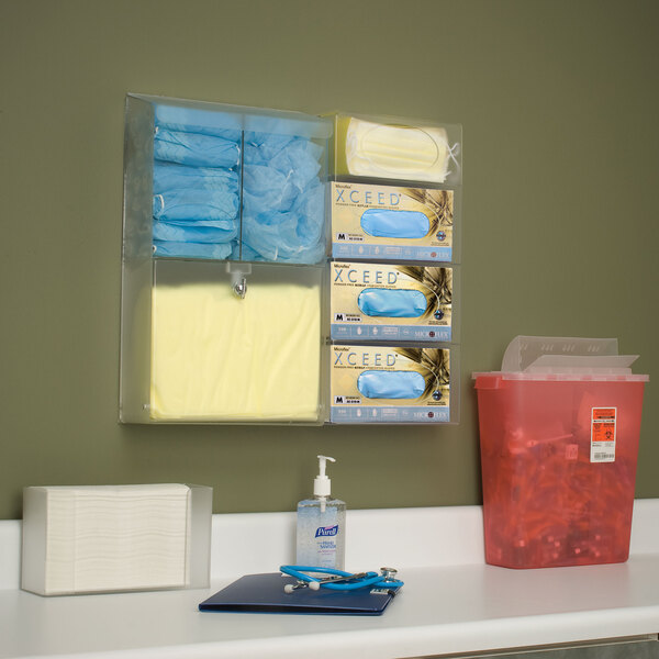 Omnimed Acrylic Wall Mount Isolation Station 307005