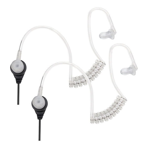Midland AVPH3 Transparent Surveillance Headsets for GMRS and FRS Radios ...