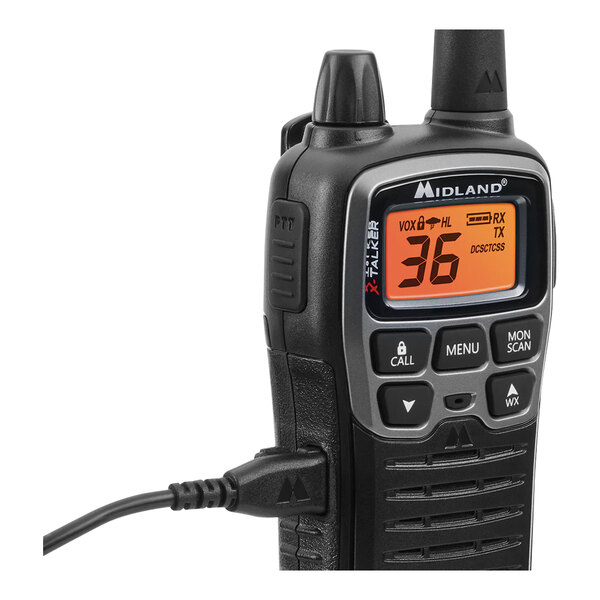 Midland X-TALKER Black FRS Two-Way Radio Bundle T71VP3