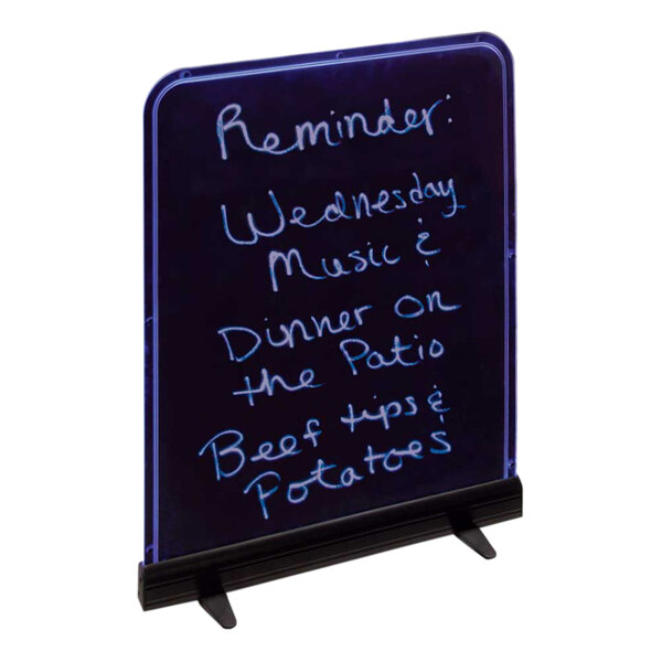 United Visual Products 19" x 25" Double-Sided Illuminated Edge-Lit Board