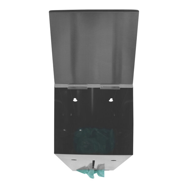 Omnimed Stainless Steel 1-Compartment Bulk PPE Dispenser 307021