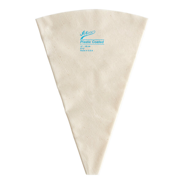 Ateco 3-Piece Pastry Set with a 12" Plastic-Coated Reusable Pastry Bag ...