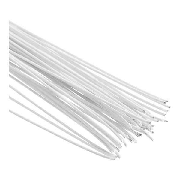 Ateco 14" 26 Gauge Paper-Wrapped Steel White Floral Wire 6226 - 50/Case