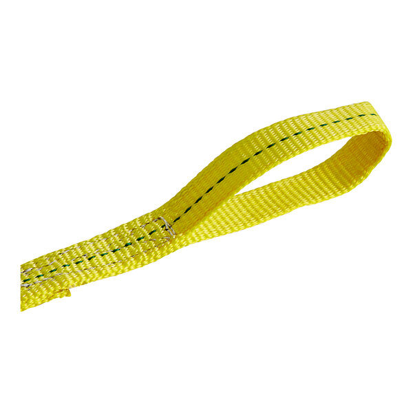 Lift-All Webmaster 1600 1" x 2' 1-Ply Flat Eye & Eye Polyester Web ...
