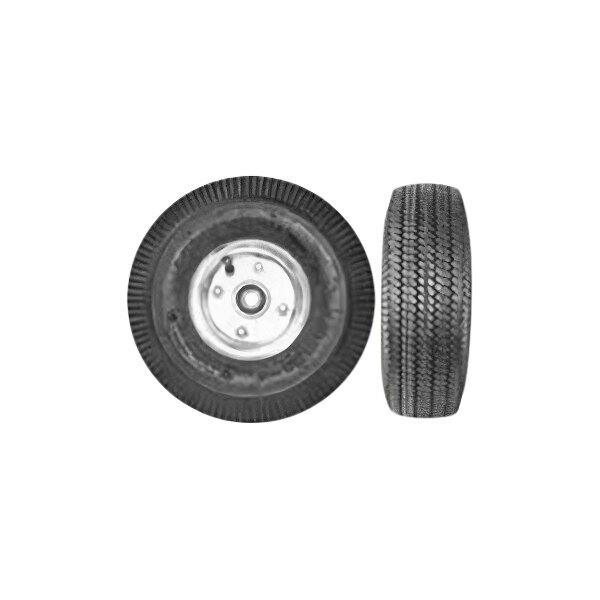 B&P Manufacturing D5F 10" 350 lb. 4-Ply Pneumatic Hand Truck Wheel with ...