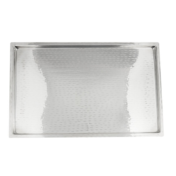 Tablecraft RPD2415 Remington Rectangular Stainless Steel Tray - 23 1/4 ...