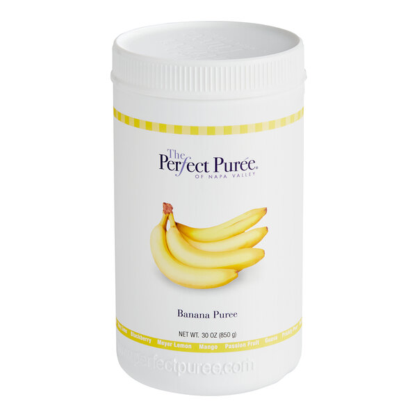 Perfect Puree Banana Puree 30 oz. - 6/Case