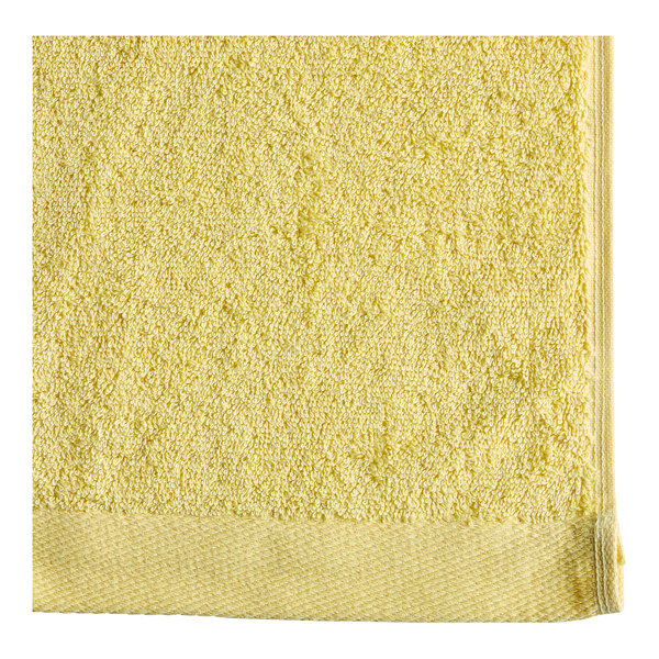 Oxford Premium 32" x 66" Yellow 100% Ringspun Cotton Pool Towel 18.5 lb ...